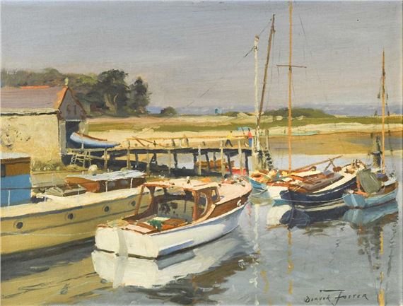 Deryck Foster | Norfolk Harbour | MutualArt