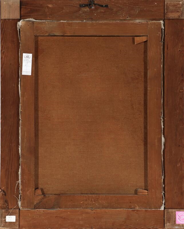 Oluf August Hermansen | Pink roses in bloom | MutualArt