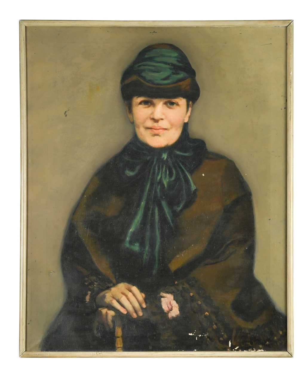 Eugen Spiro | Portrait of Mrs Margaret Grunfeld (1936) | MutualArt