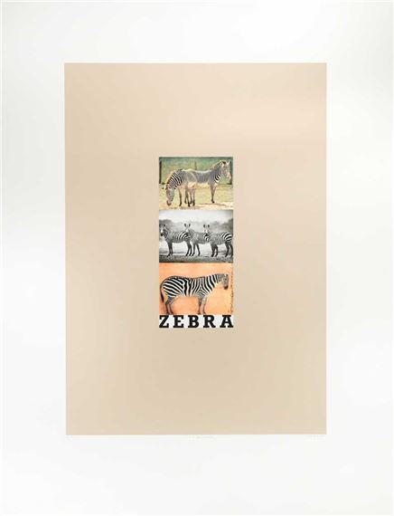 Peter Blake | Z is for Zebra | MutualArt