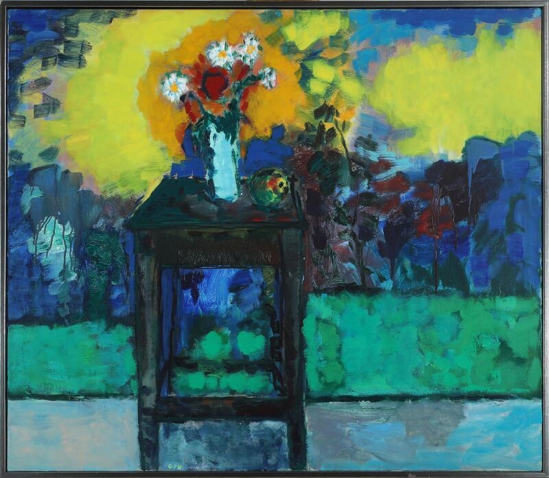 Ole Prip Hansen | Fra mit værksted - med æbler og blomster | MutualArt