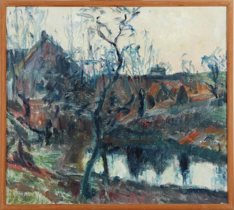 Sigurd Swane | Scenery from Malergården (1935) | MutualArt