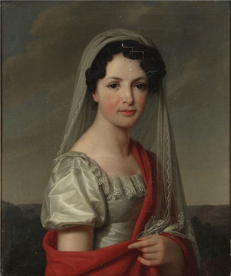 German School, 18th Century | Portrait of Emma Adelaide Hopffe | MutualArt