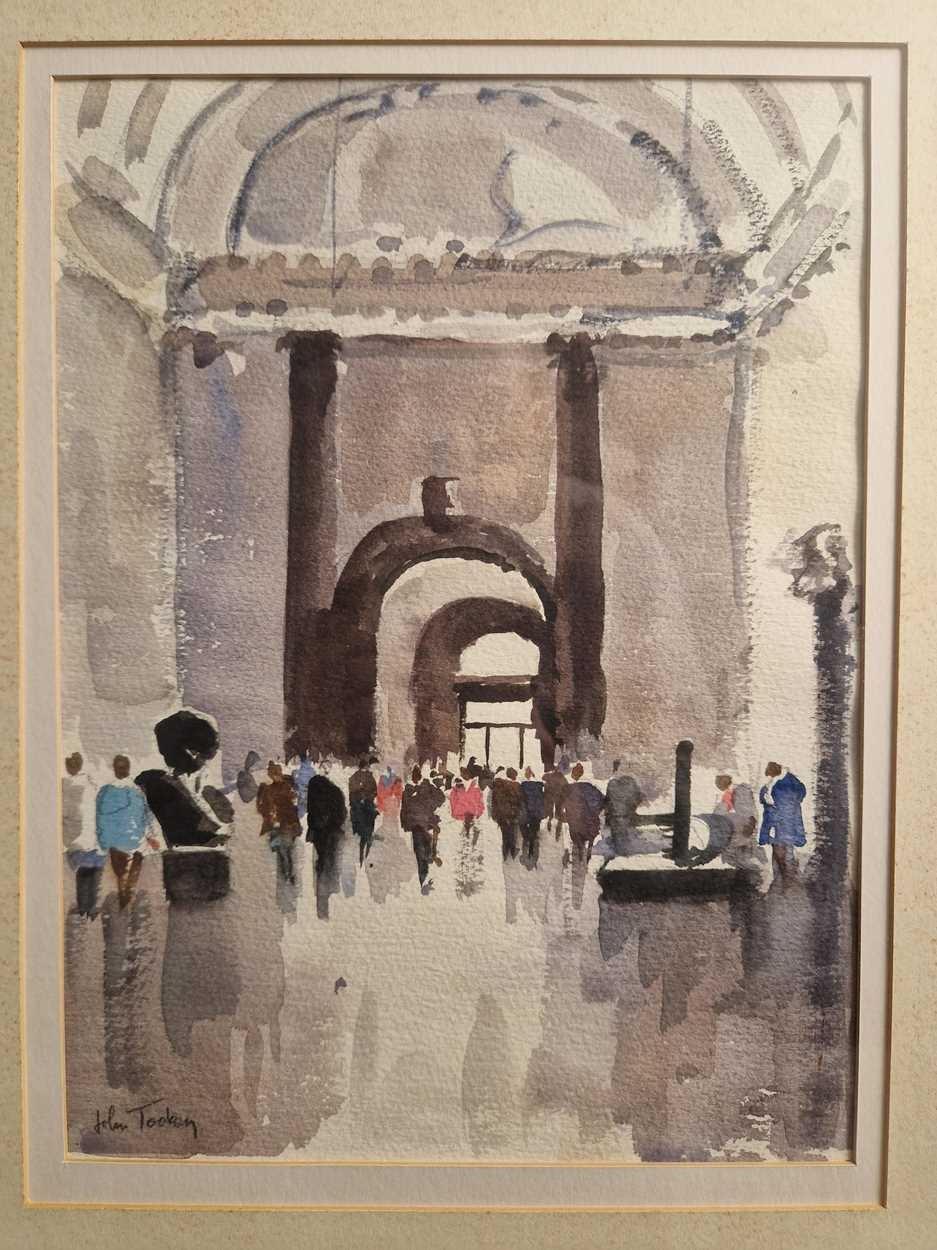 John Tookey | Interior - The Tate Gallery | MutualArt