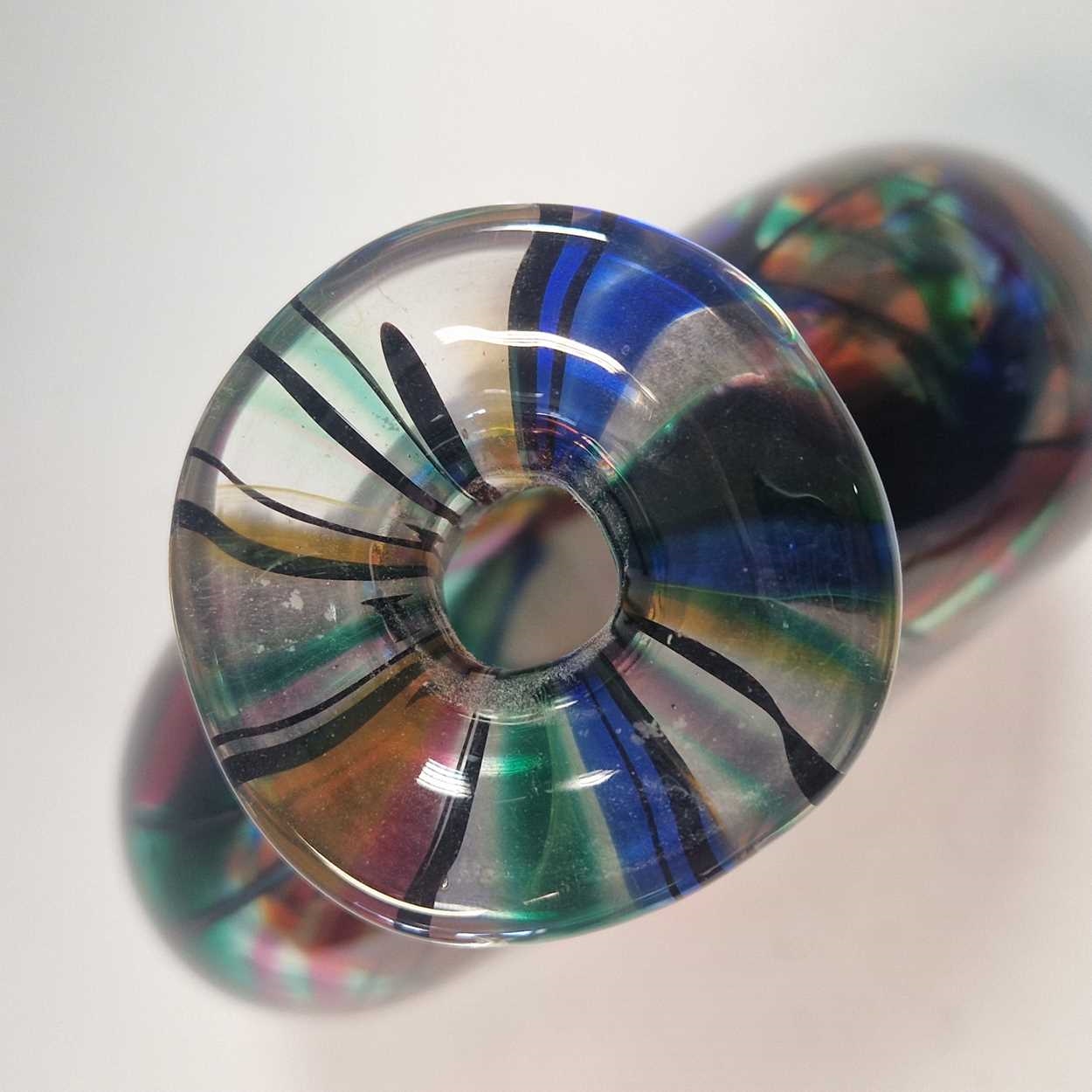 Norman Stuart Clarke | a Chartres pattern studio glass vase (1982 ...