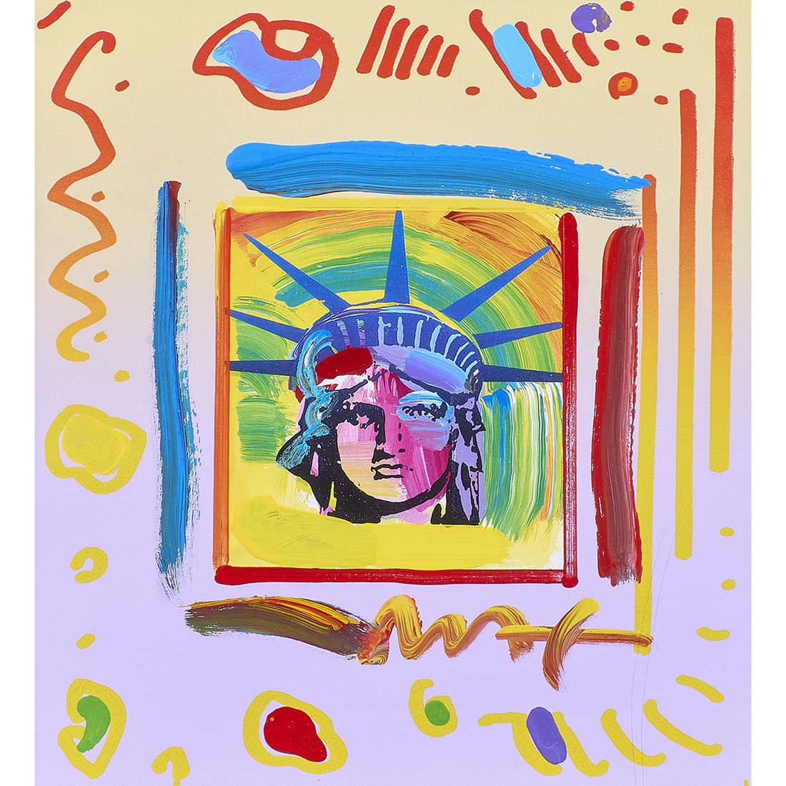 Peter Max | Liberty (1937) | MutualArt