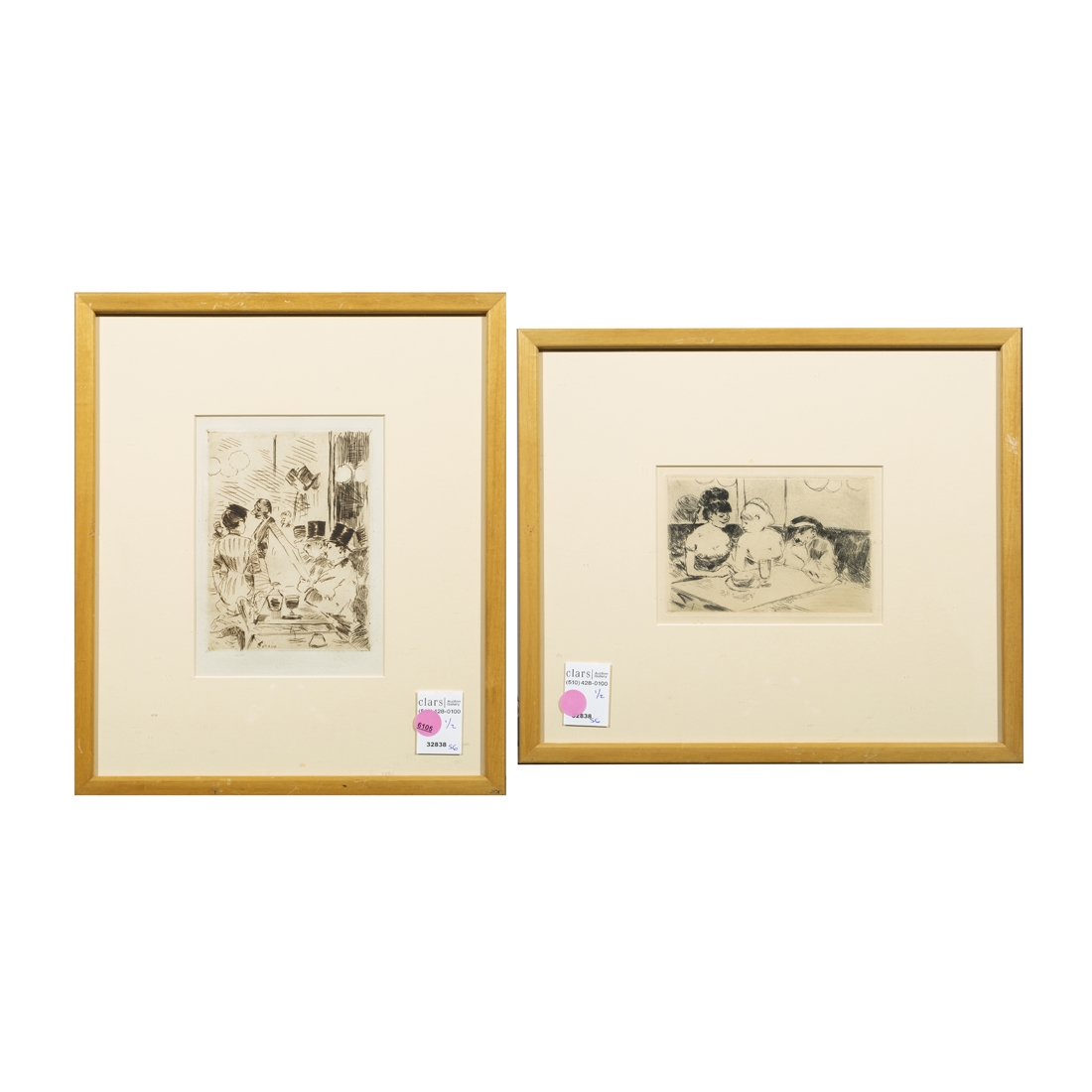 Jean-Louis Forain | Le Cafe de la Nouvelles Athenes, and Brothel ...