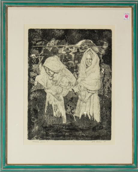 Santa Barraza | 2 Artworks at Auction | MutualArt