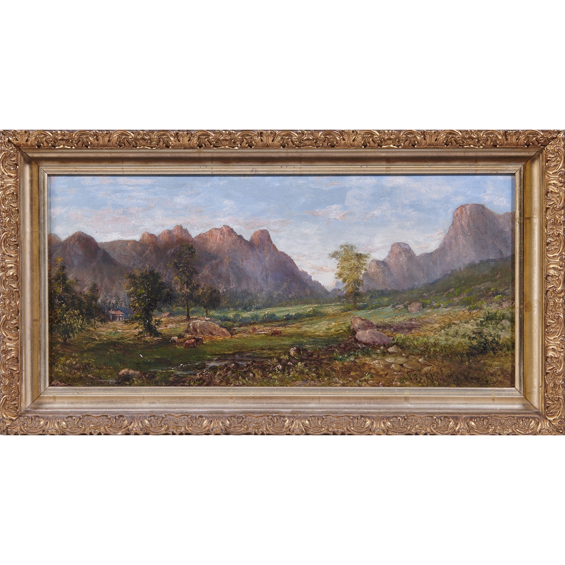 Mary Amanda Lewis | Small Cabin and Cattle in Panoramic California ...