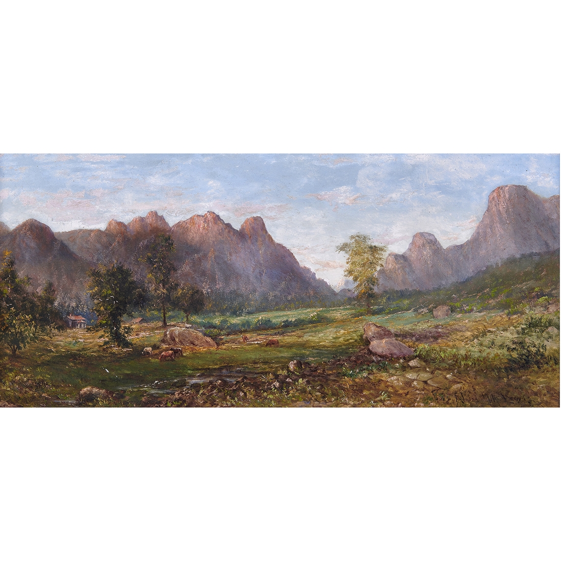 Mary Amanda Lewis | Small Cabin and Cattle in Panoramic California ...