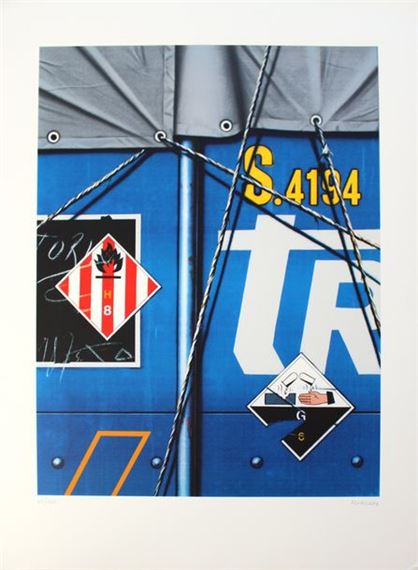 Peter Klasen | Tarpaulin | MutualArt