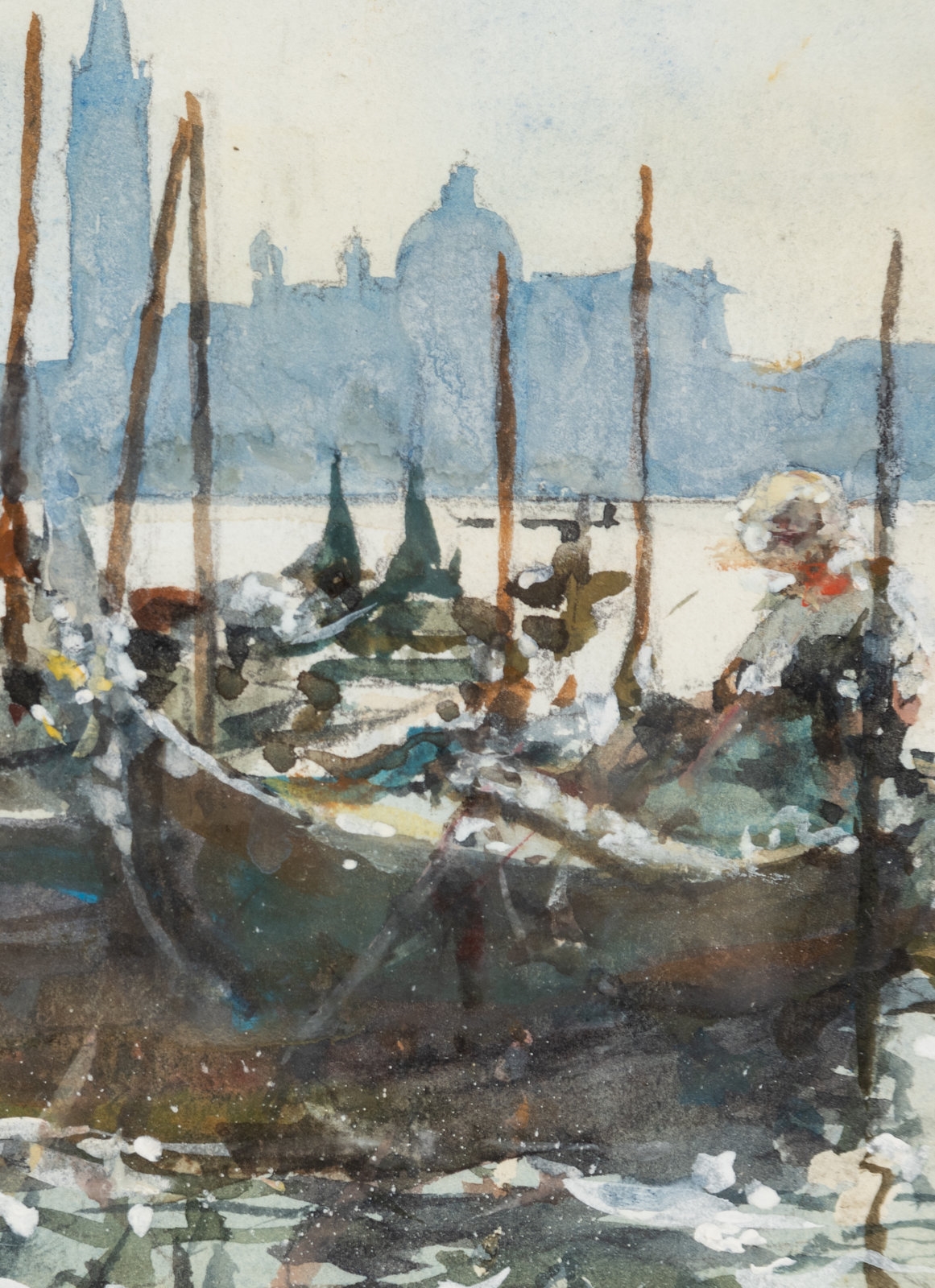 Donald Teague | Venetian Gondolas | MutualArt