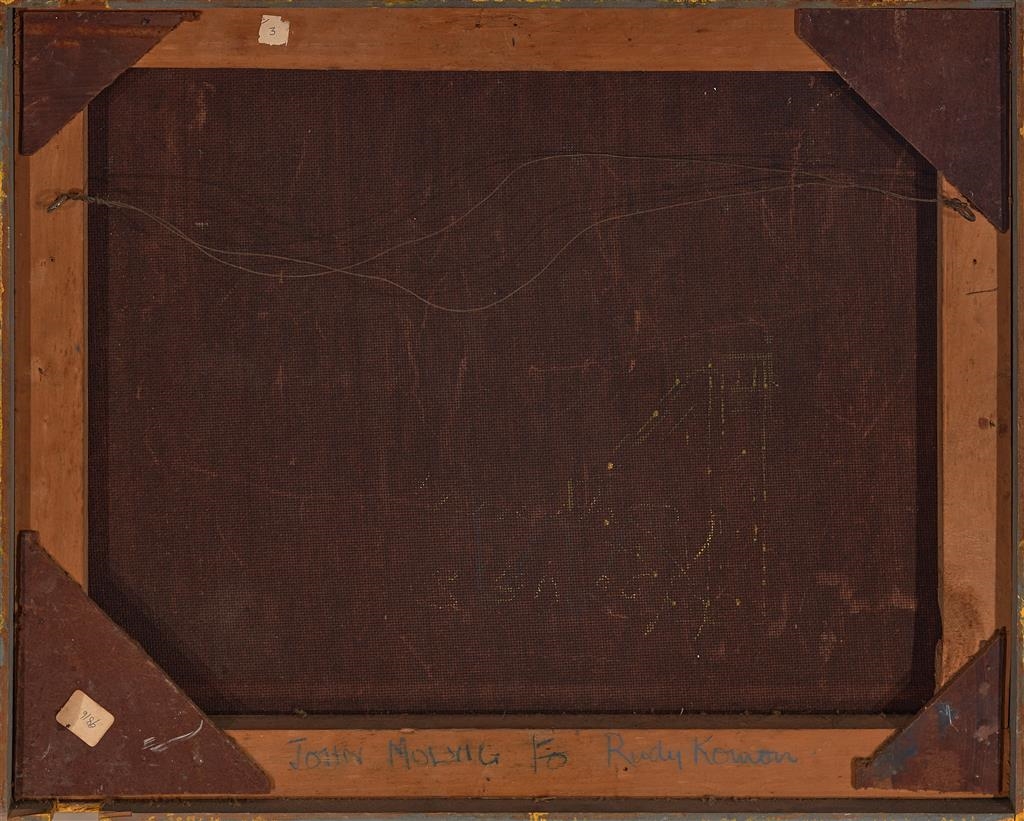 Jon Molvig | Landscape with Leaves (1959) | MutualArt