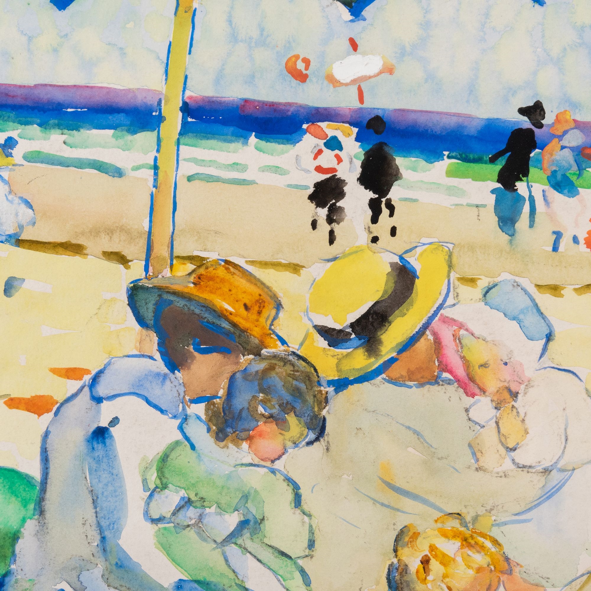 Alice Schille | Beach Scene: Shinecock | MutualArt