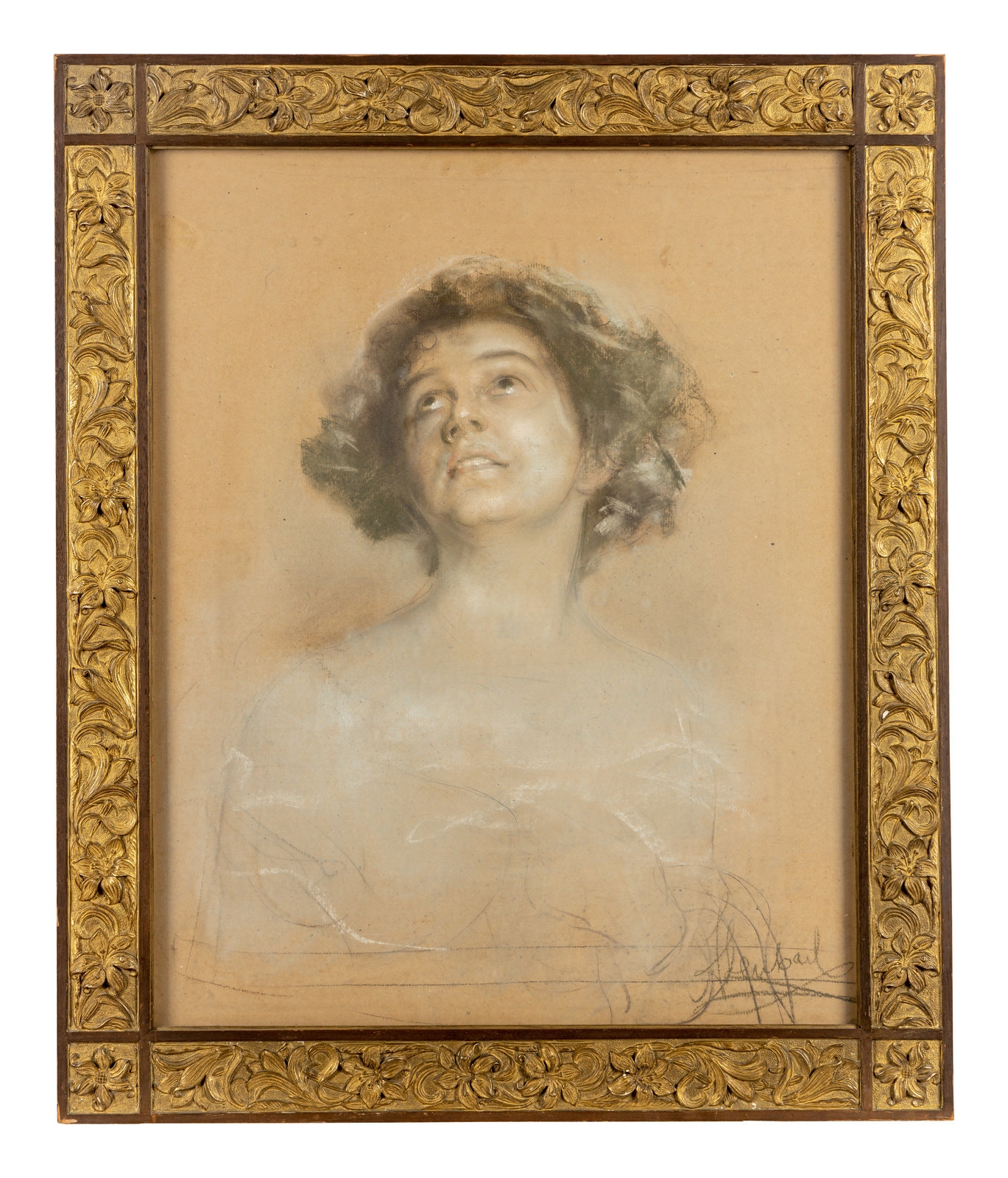 Franz Seraph von Lenbach | Portrait of German stage actress | MutualArt