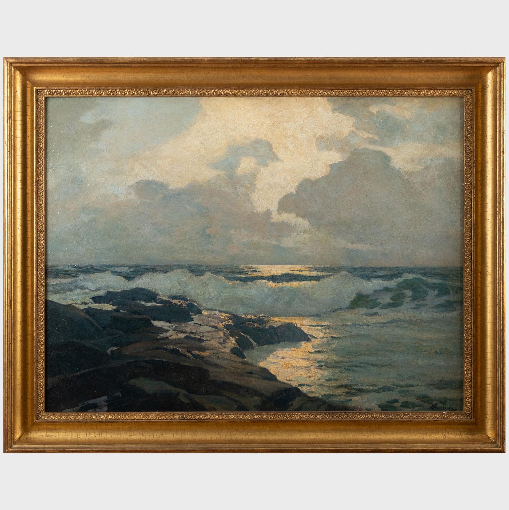 Frederick Judd Waugh | GLOW OF DAWN | MutualArt