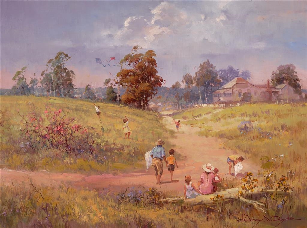 D'Arcy Doyle | Flying Kites | MutualArt