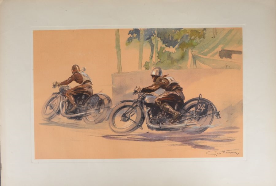 Géo‏ Ham | Goerges HAMEL (1900-1972) known as GEO HAM, The motorcycle ...