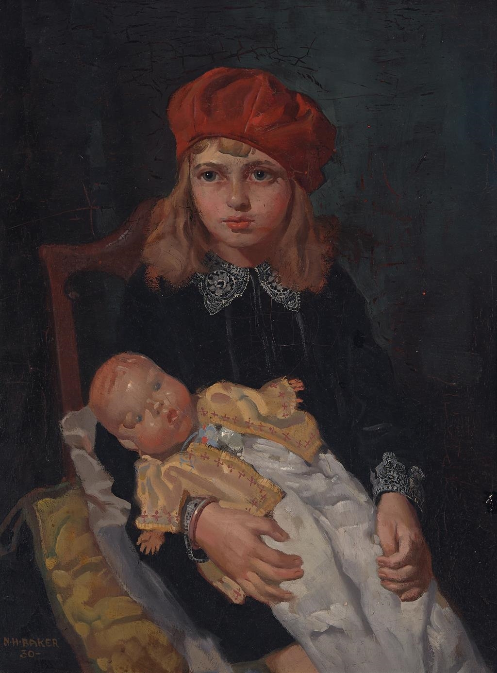 Normand Baker | Portrait of the Artist's Sister (1930) | MutualArt