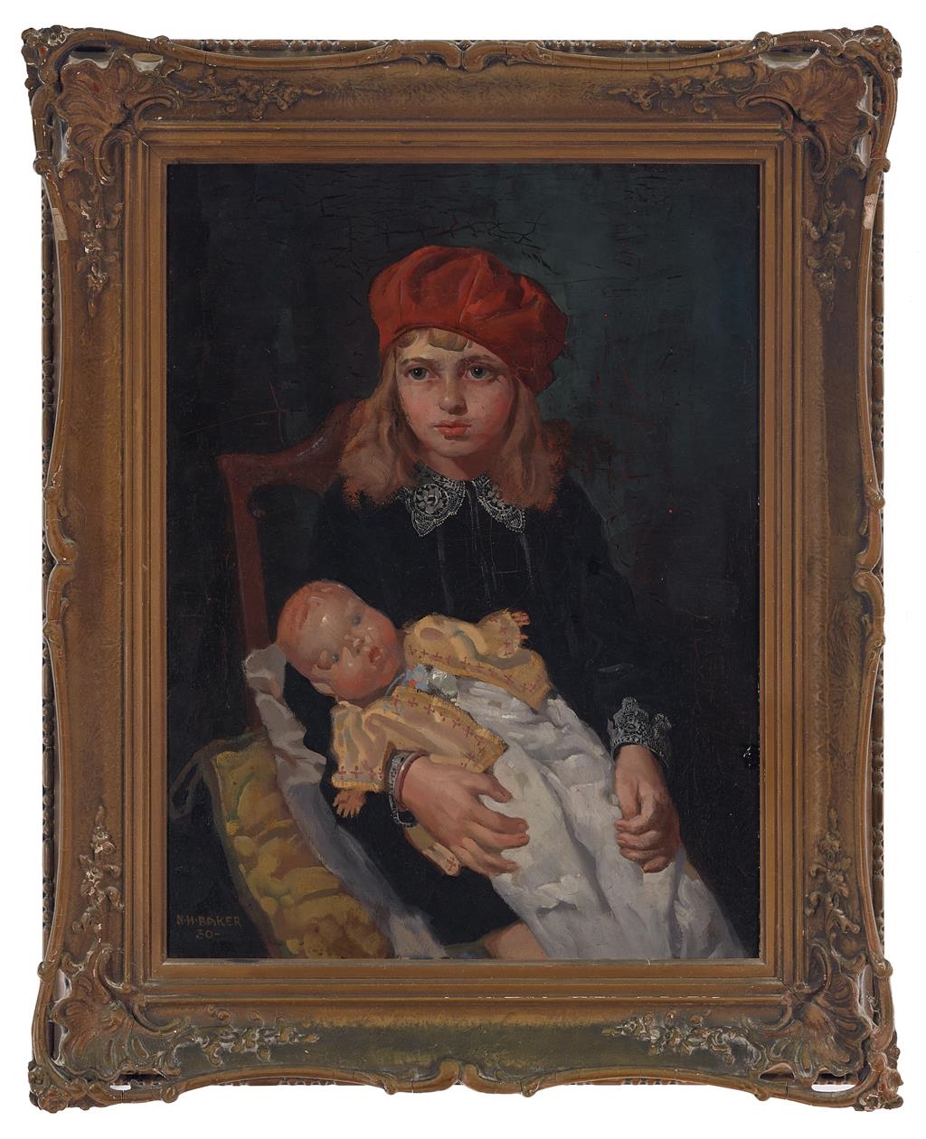 Normand Baker | Portrait of the Artist's Sister (1930) | MutualArt