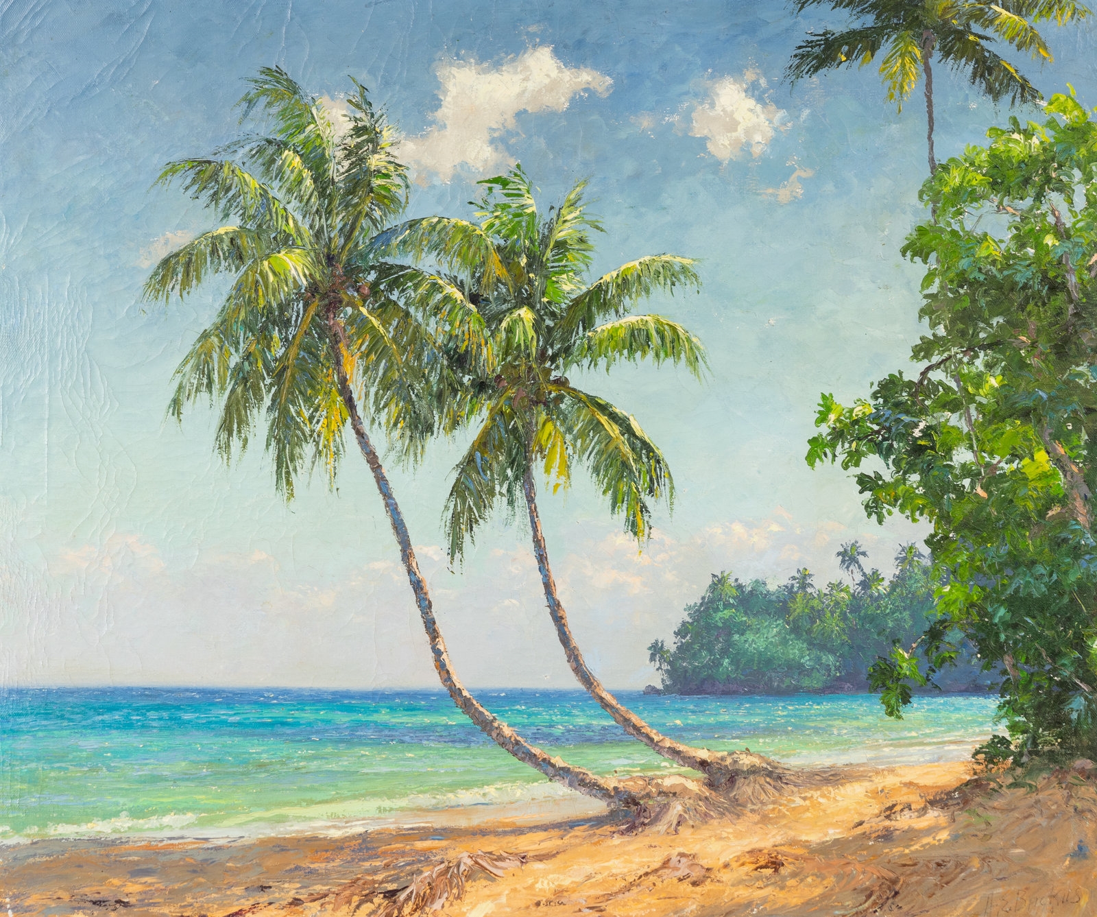 Albert Ernest Backus | Dunns River Beach | MutualArt