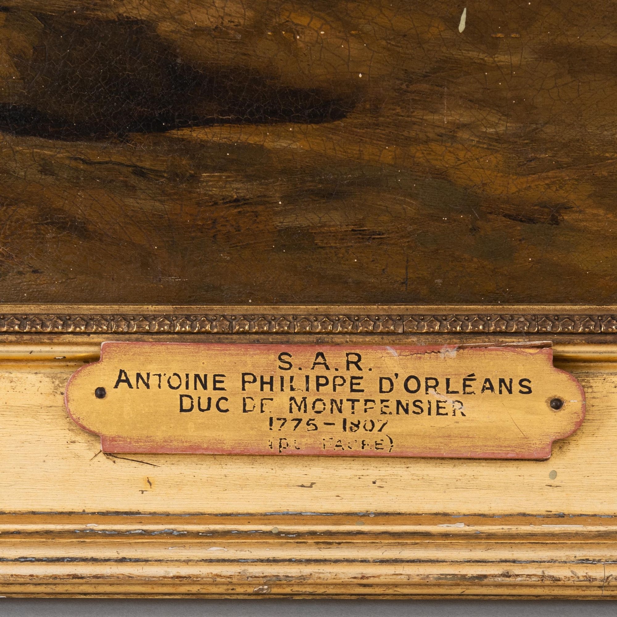 Victor Amadee Faure | Portrait of Antoine Philippe d’Orleans Duc de ...