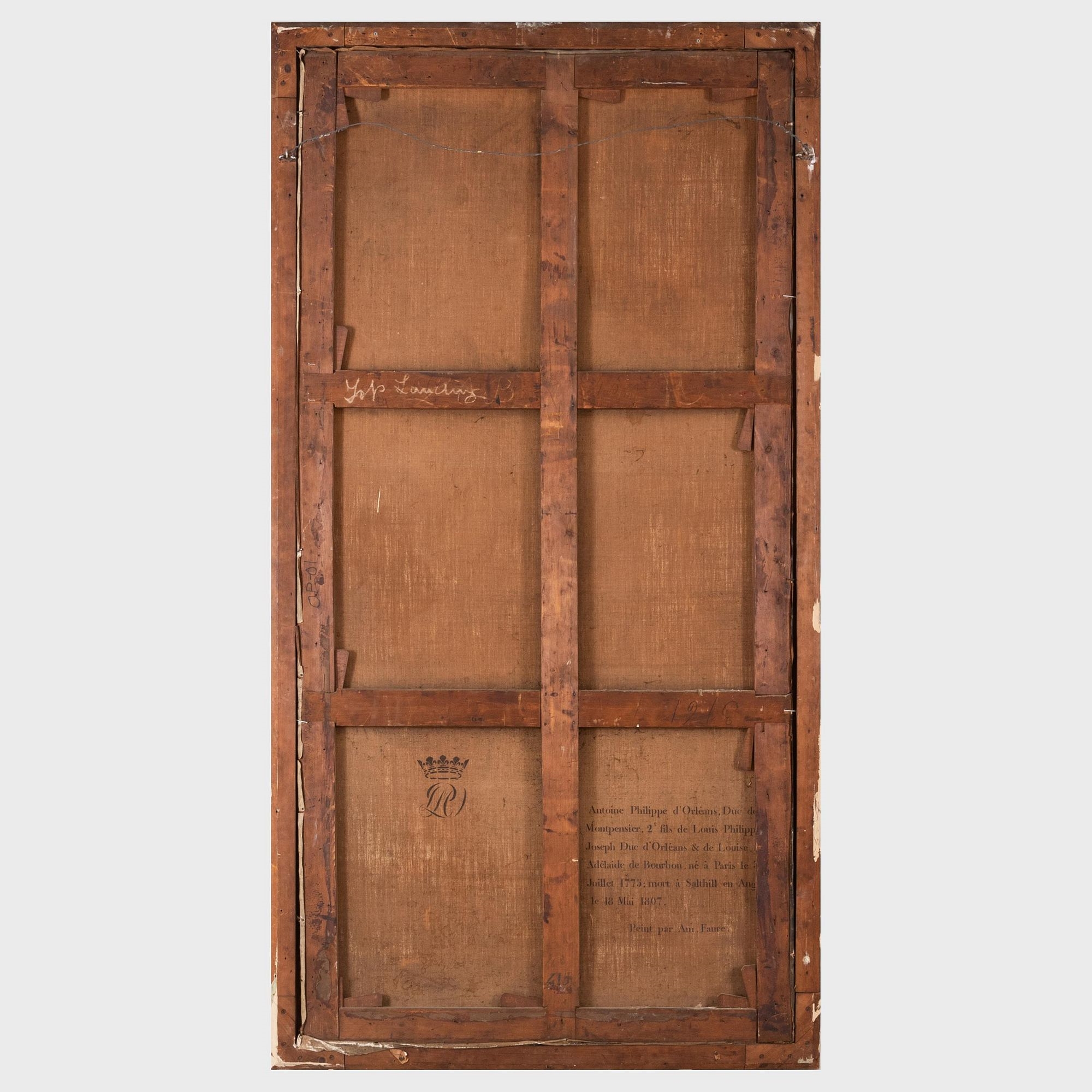 Victor Amadee Faure | Portrait of Antoine Philippe d’Orleans Duc de ...