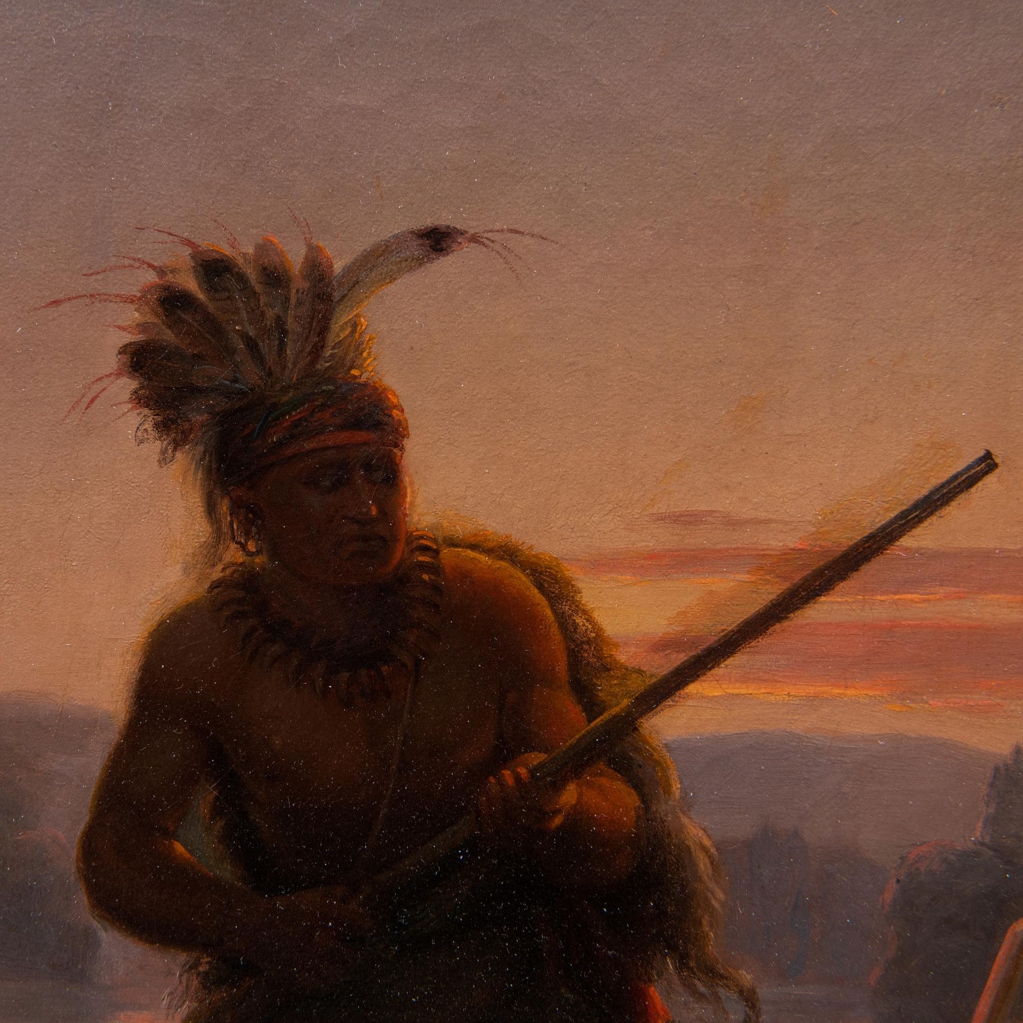 Charles Ferdinand Wimar | The Abduction of Daniel Boone's Daughter ...
