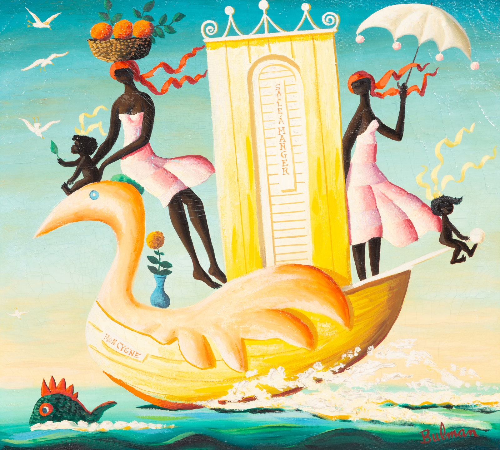 Orville Bulman | Salle à manger (1967) | MutualArt