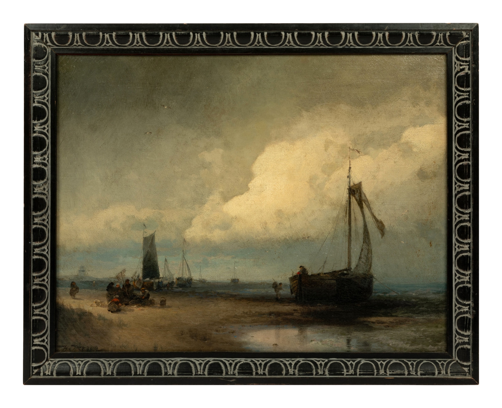 Hermann Herzog | Dutch Fishermen | MutualArt