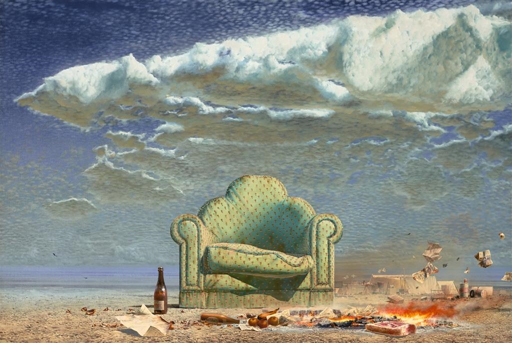 Tim Storrier | The Waiting Room | MutualArt