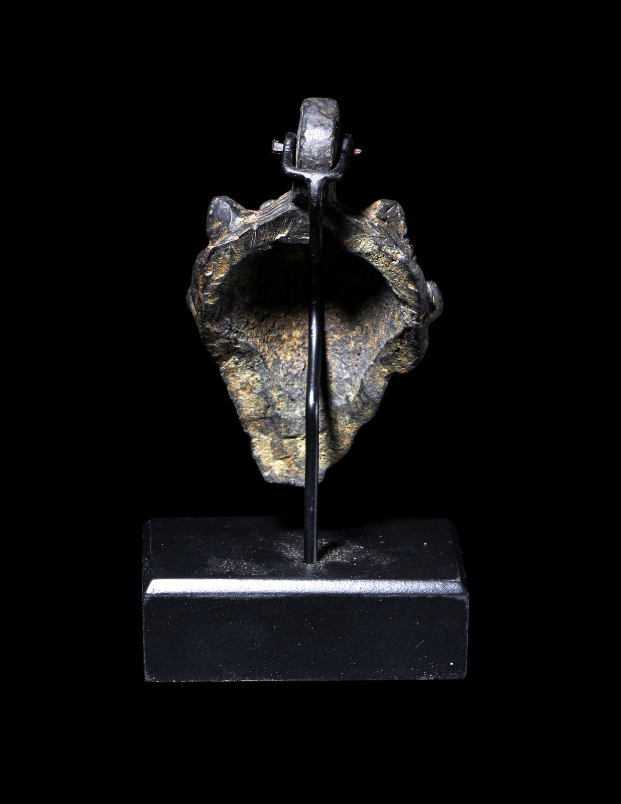 Roman School, 2nd Century | A Roman Bronze Zeus-Ammon Applique | MutualArt