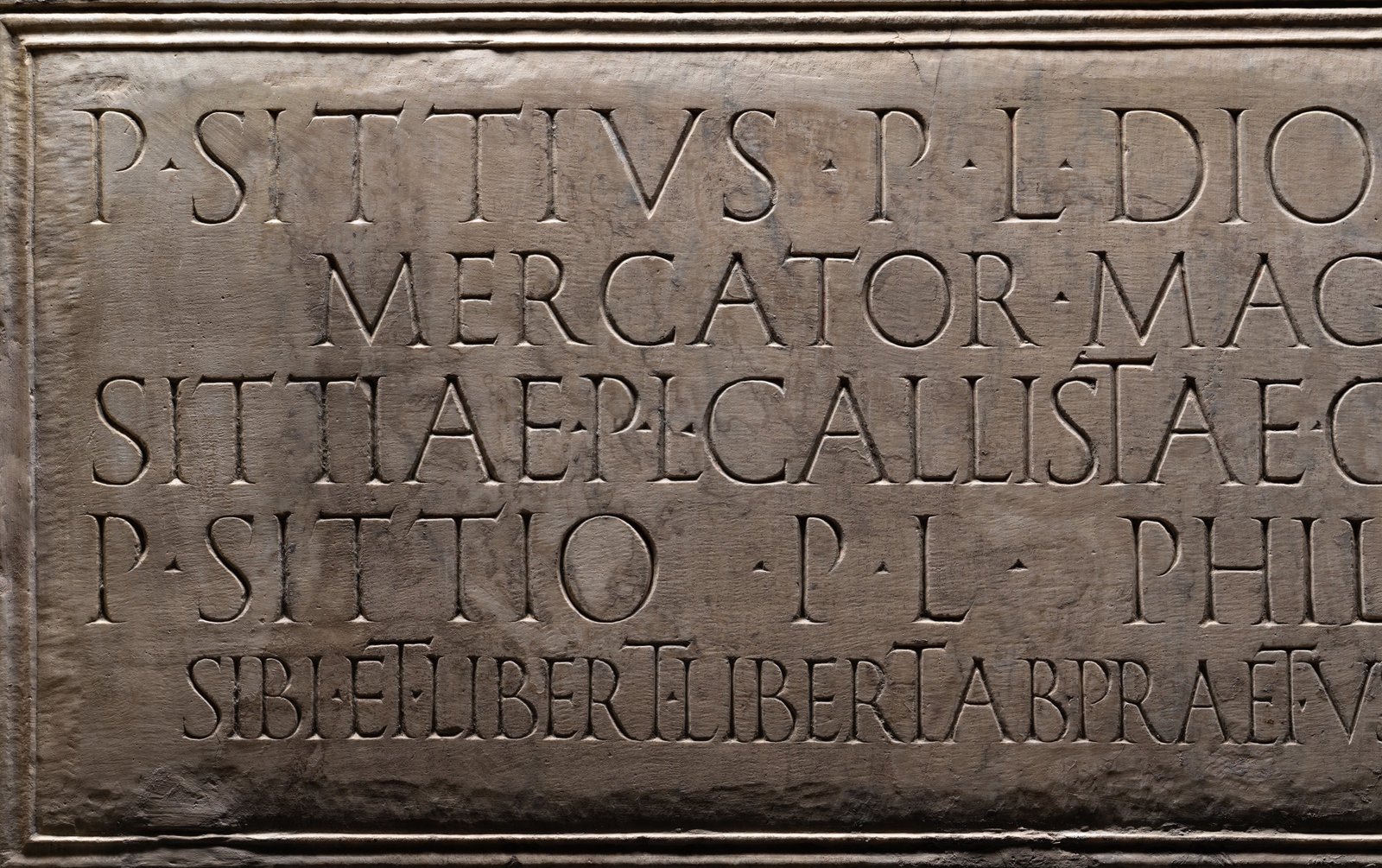 Roman School | A Roman Marble Inscribed Panel | MutualArt