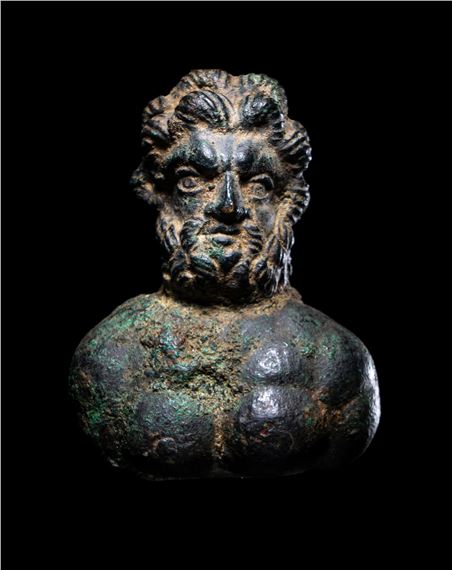 Roman School 4th Century | A Romano-Celtic Bronze Bust of Jupiter ...