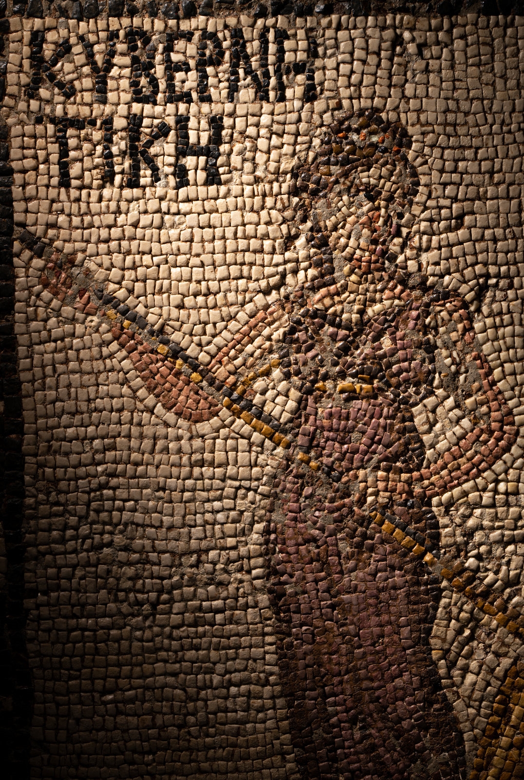 Roman School, 2nd Century | A Roman Mosaic Panel with Tiphys | MutualArt