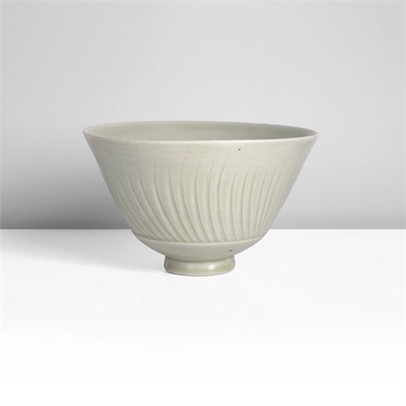 David Leach | Fluted Conical Bowl (1979) | MutualArt