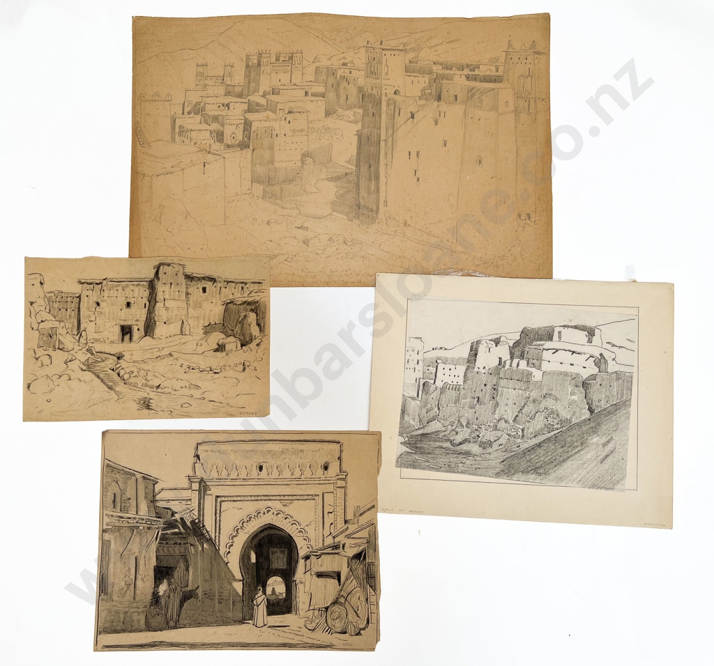 John Weeks | Twelve Sketchbook Studies (1888) | MutualArt