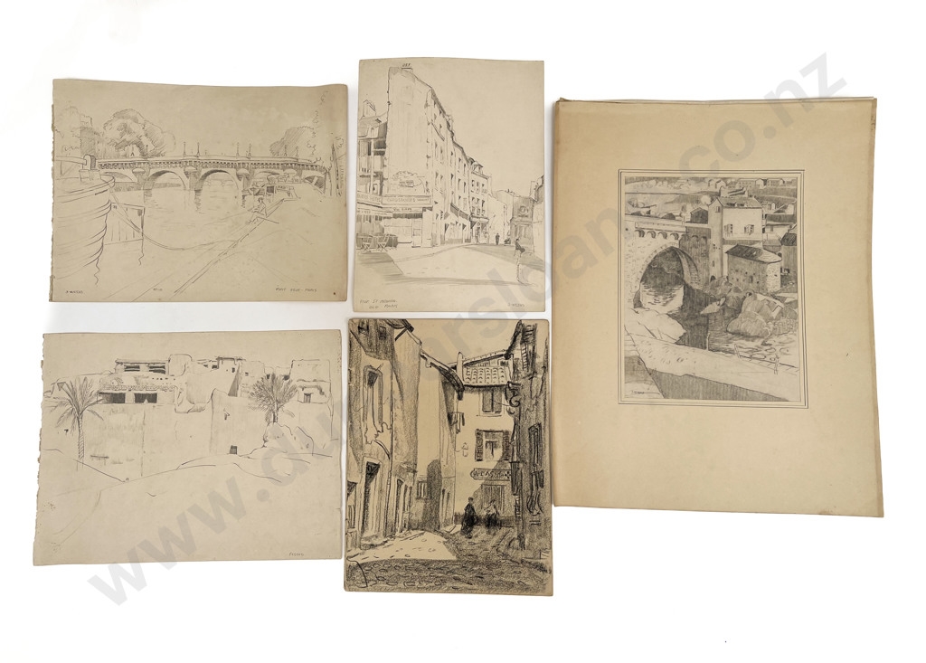 John Weeks | Twelve Sketchbook Studies (1888) | MutualArt