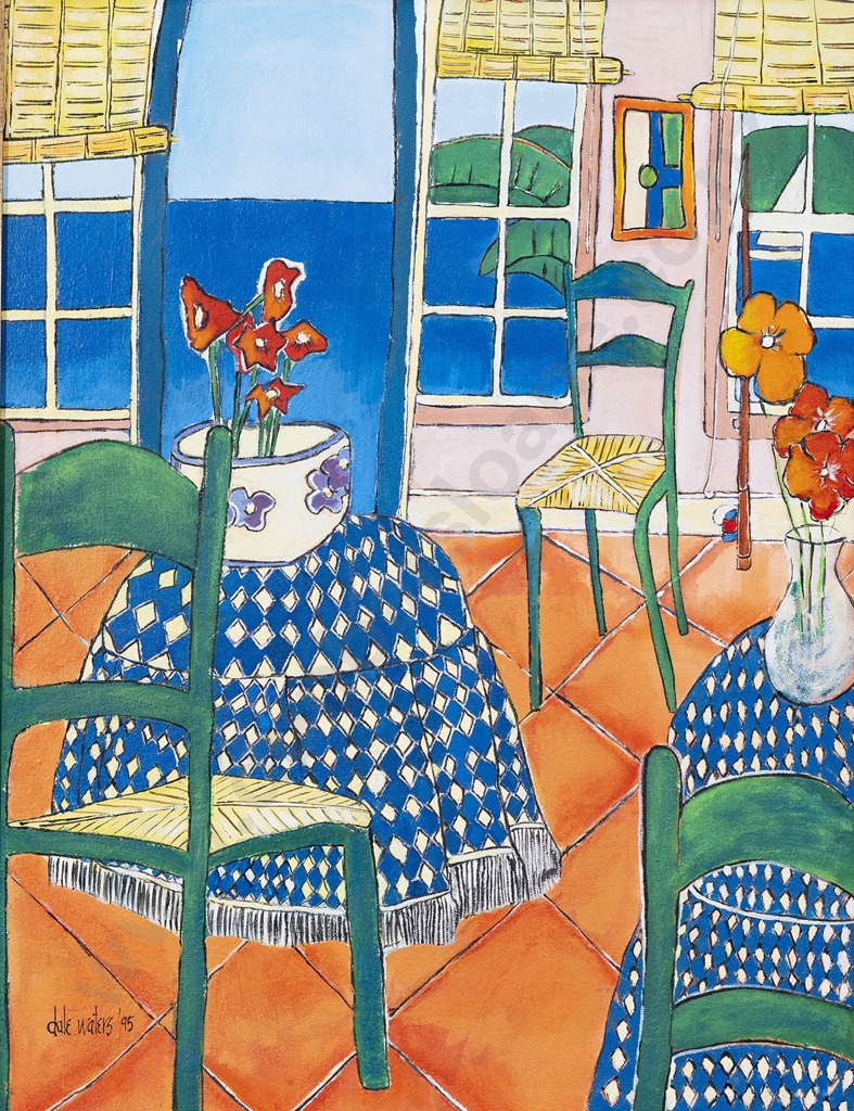 Dale Waters | Cafe Scene | MutualArt