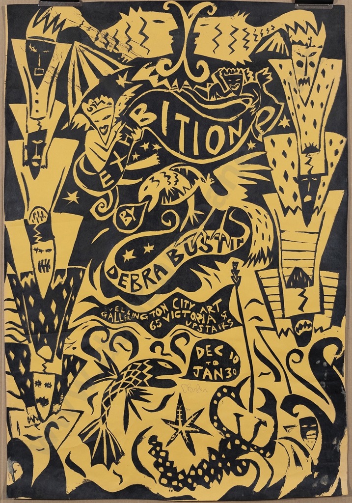 Debra Bustin | Wellington City Art Gallery Exhibition Posters (pair ...