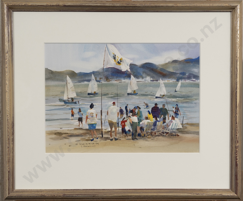 Ted Sherwin | Petone By The Sea Day | MutualArt