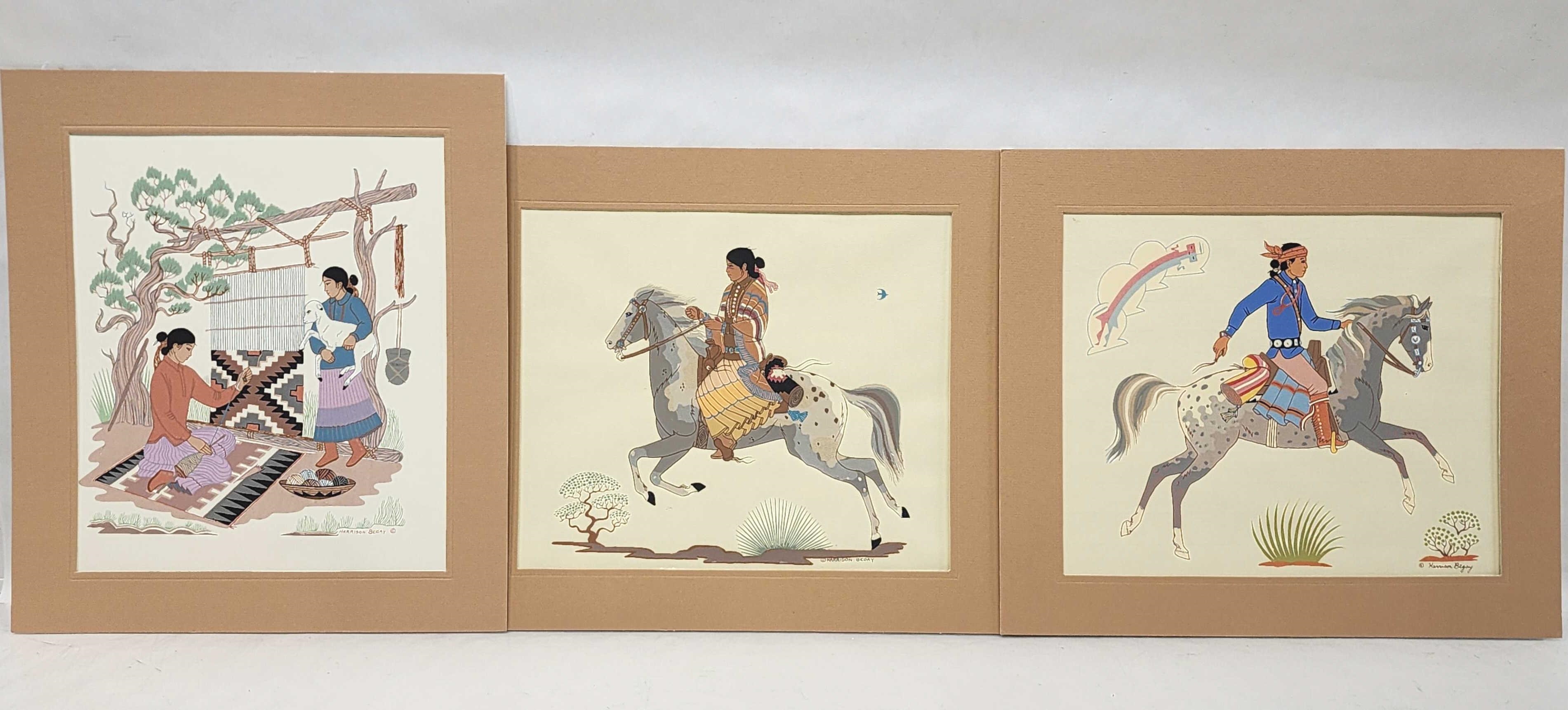 Harrison Begay | Harrison Begay Silkscreen Artwork | MutualArt