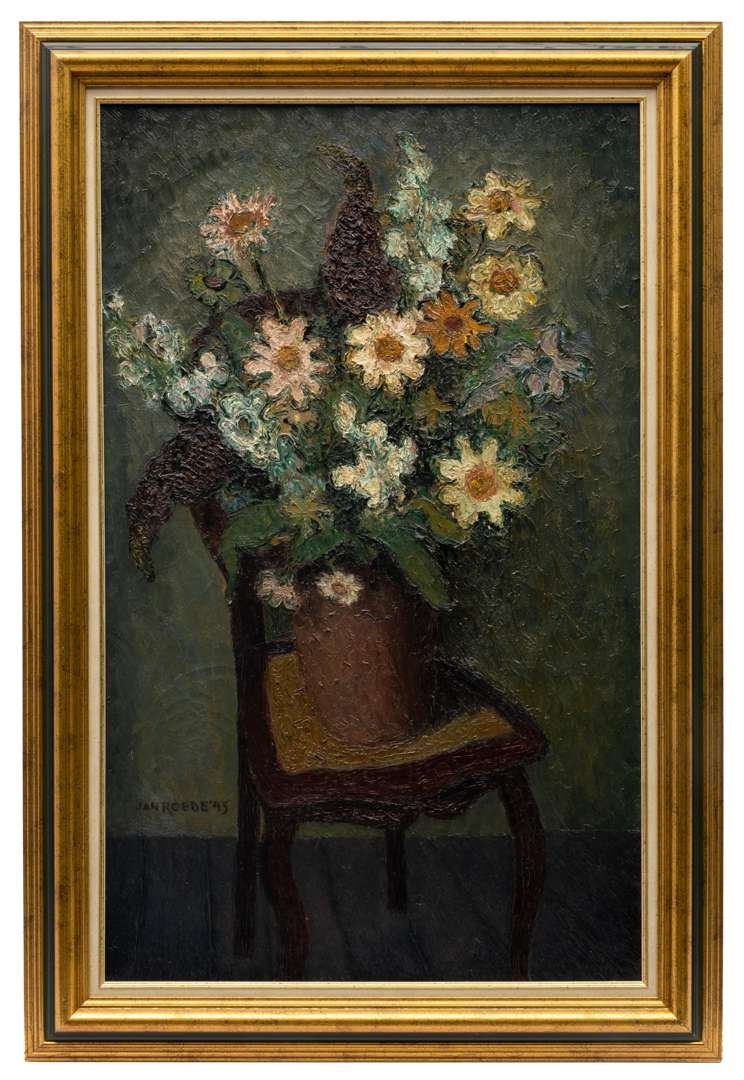 Jan Roëde | Interieur avec deux personnages | MutualArt