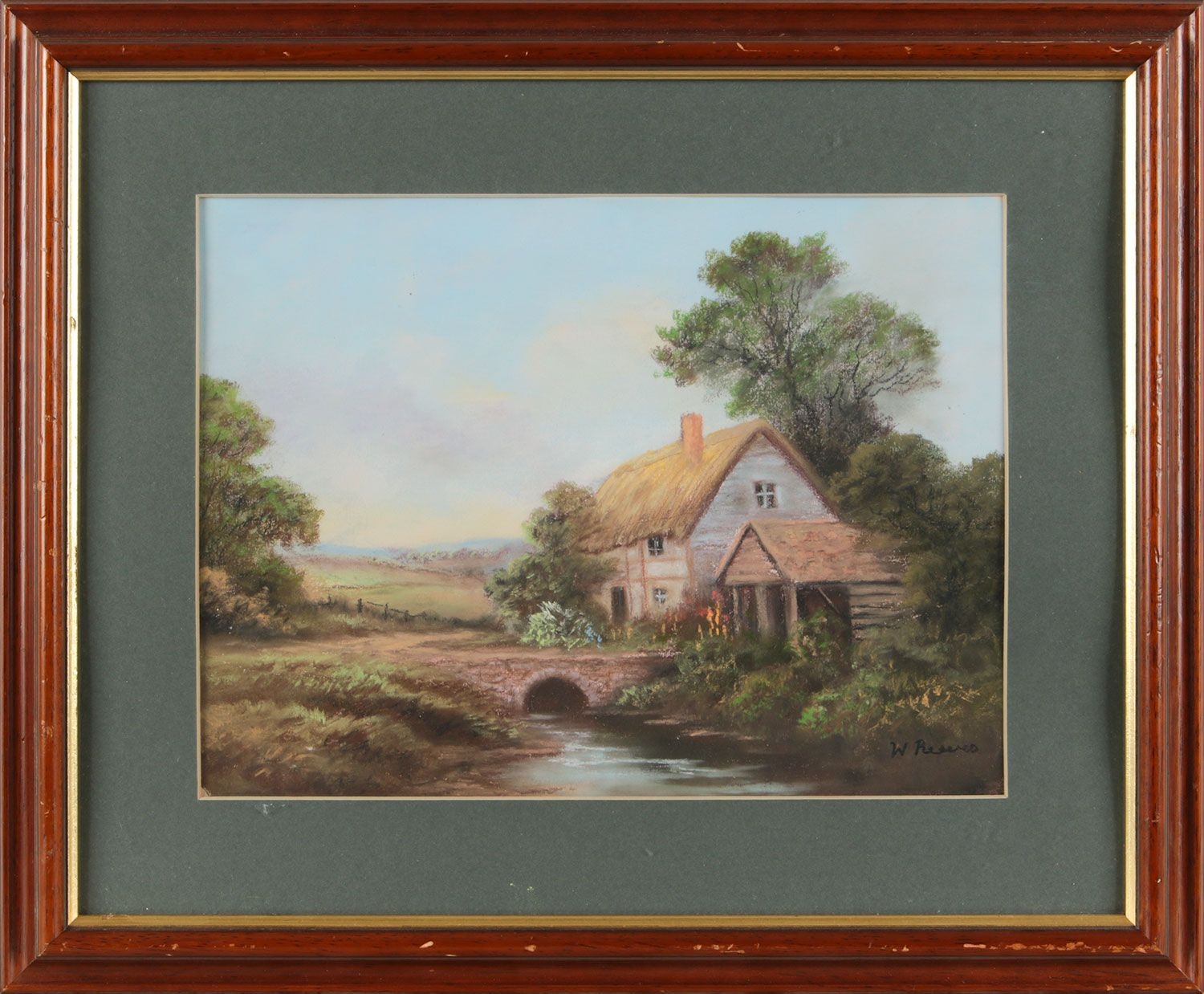Wendy Reeves | 'FARM HOUSE BY THE STONE BRIDGE' | MutualArt