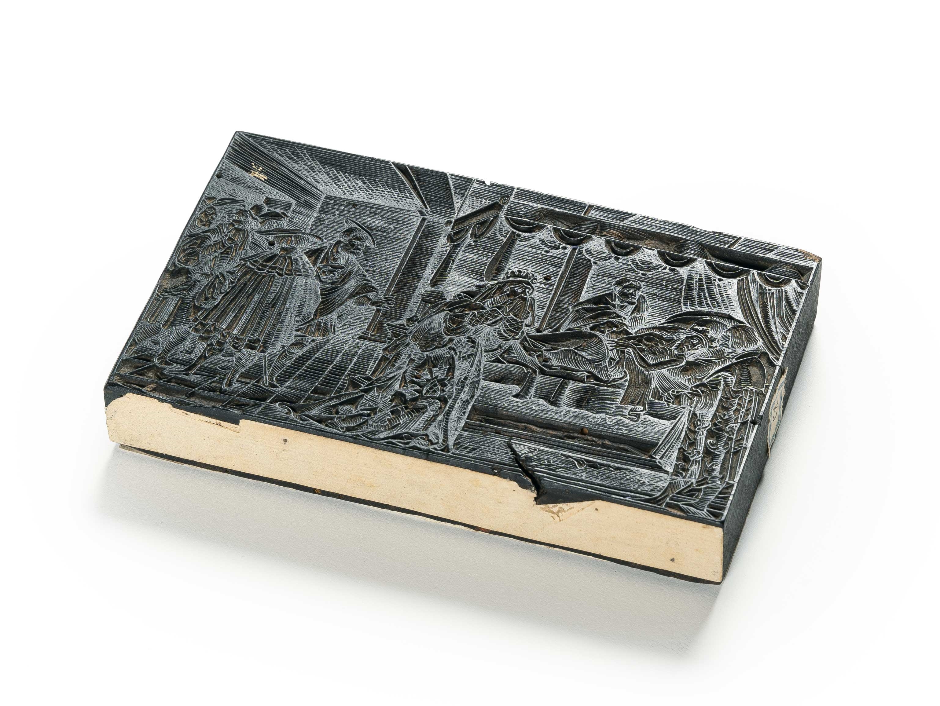 Hans Weiditz the Younger | Original woodcut block with an illustration ...