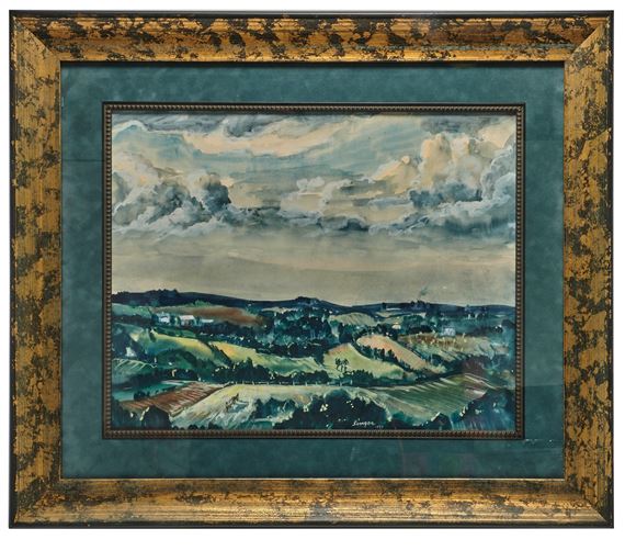 Clyde Singer | The Old Swimming Hole (1937) | MutualArt