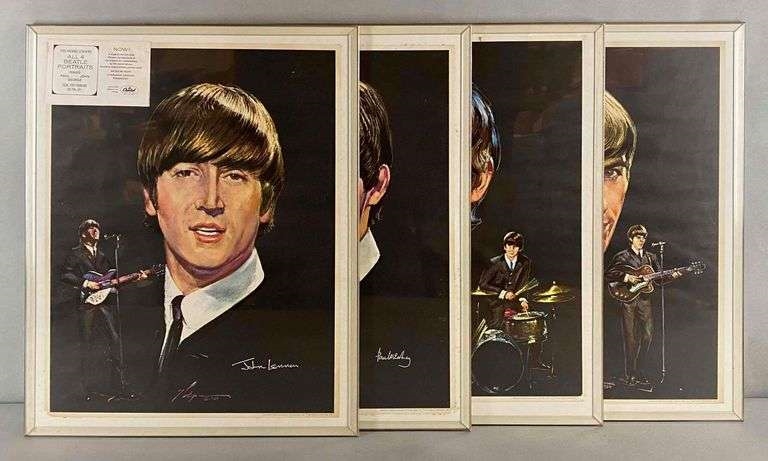 Nicholas Volpe | The Beatles Portrait Prints (1964) | MutualArt