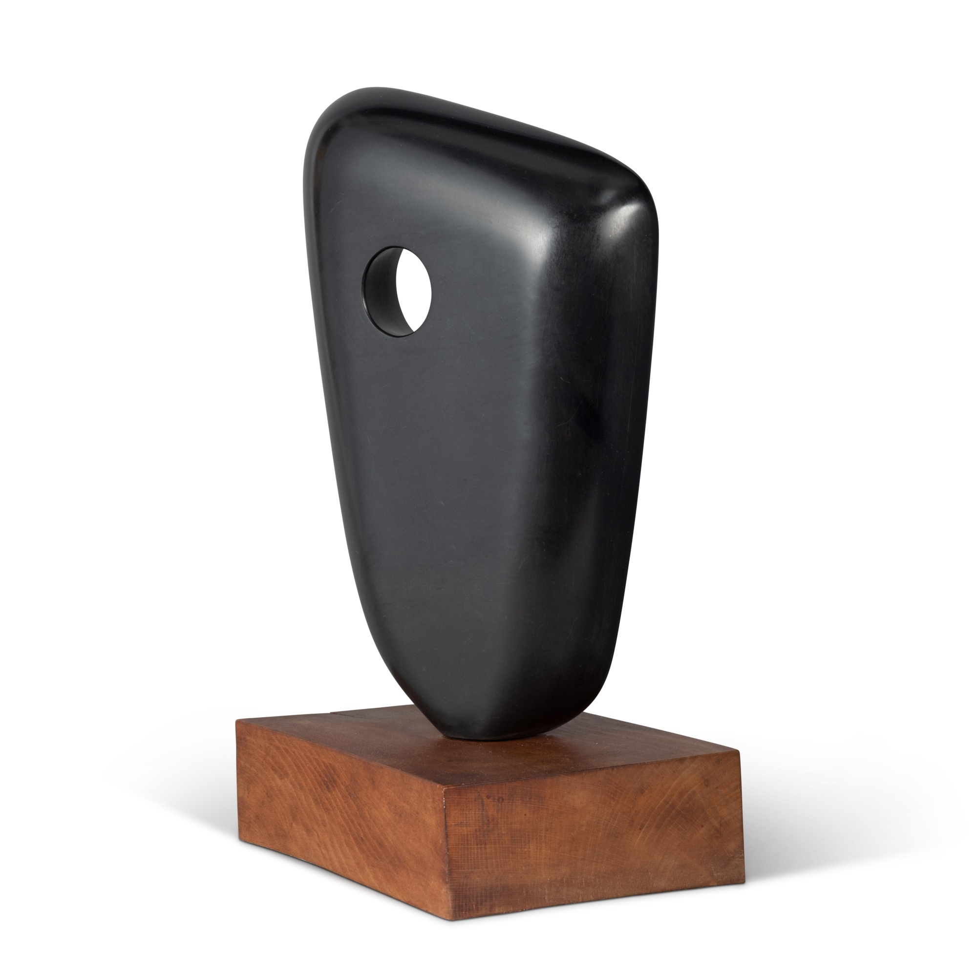 Barbara Hepworth | Poised Form with Circle (1965) | MutualArt