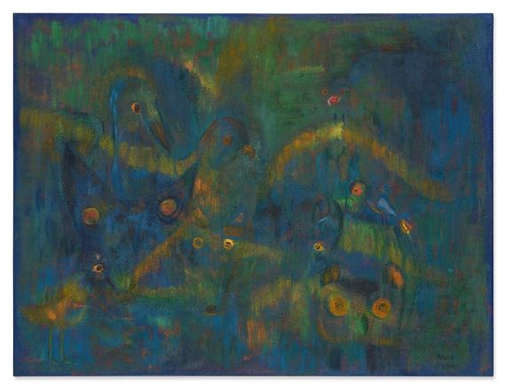 Alice Rahon | Tepoztlán (La selva totémica) (1947 - 1954) | MutualArt