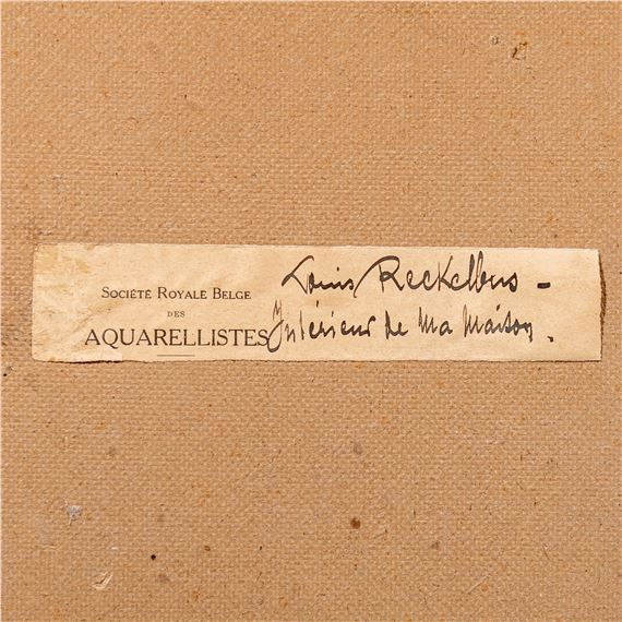 Louis Reckelbus | Interieur de ma maison | MutualArt